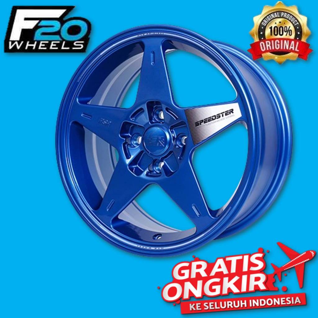 Jual VELG MOBIL MARCH TIPE HSR SPEEDSTER R15X65 H4X100 MOBILIO,VIOS ...