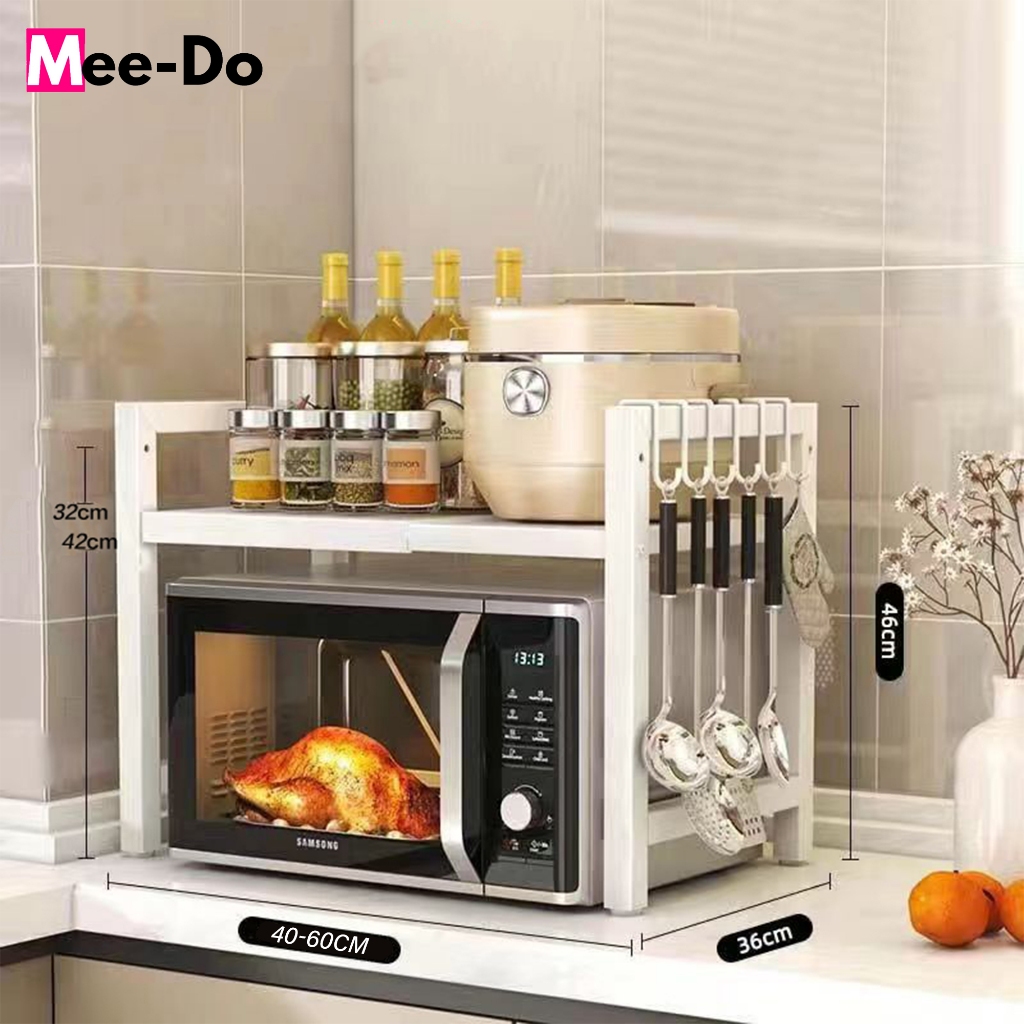 Jual Rak microwave oven rak dapur bumbu Susun besi penyimpanan ...