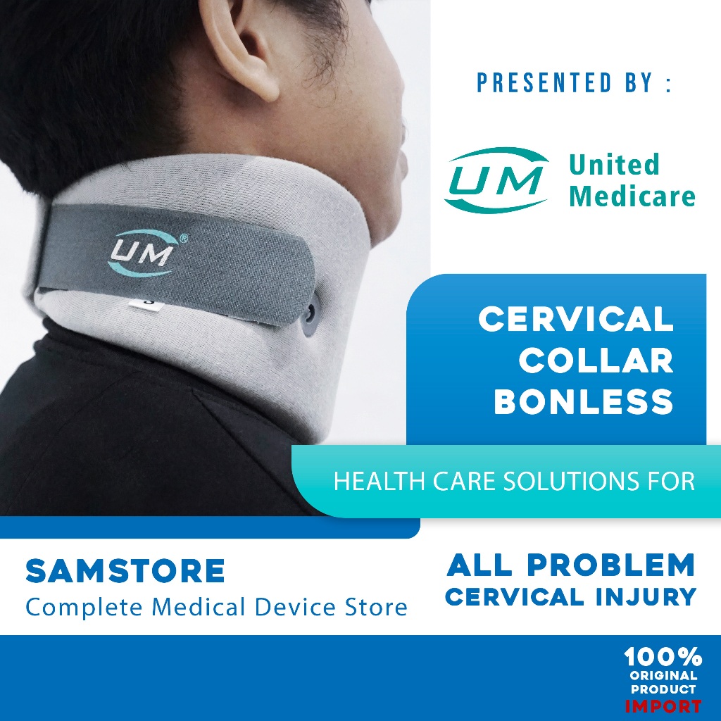 Jual UM Cervical Collar Boneless | Neck Collar | Penyangga Leher ...