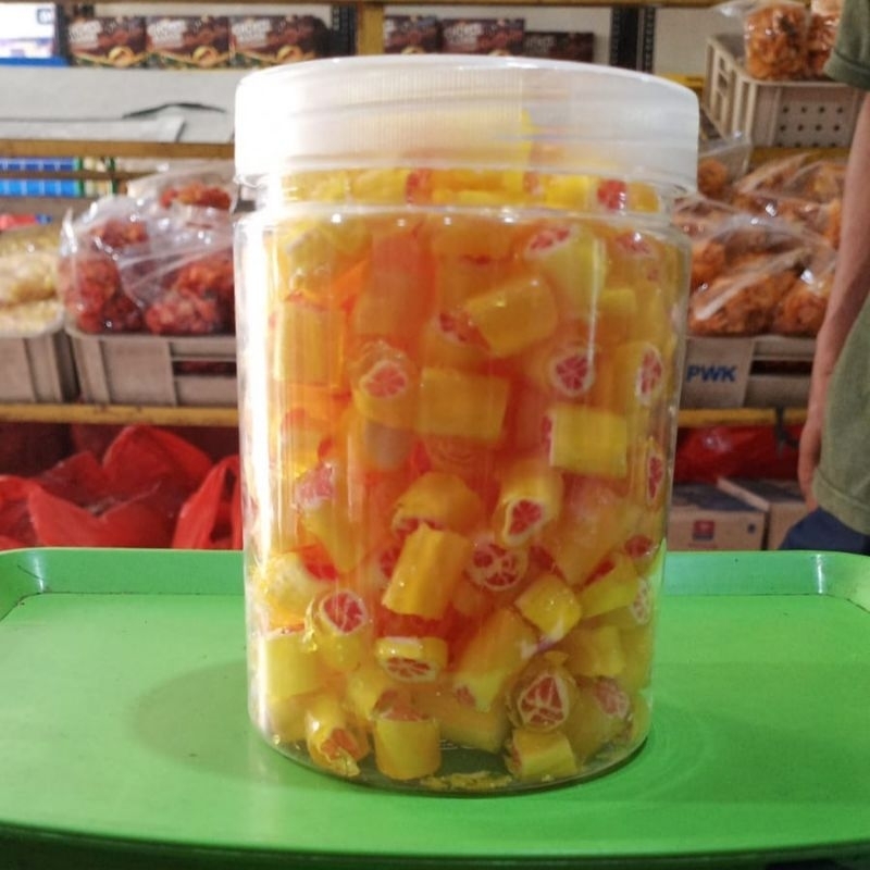Jual Permen Candy manis 1 toples 500g | Shopee Indonesia