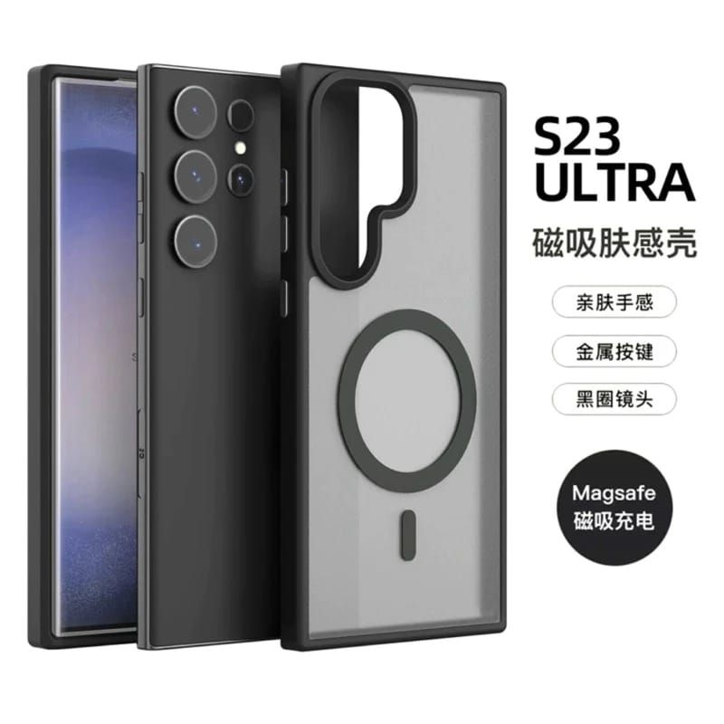 Jual CASE HYBRID MAGSAFE BLACK ONLY SAMSUNG S20FE / S21 FE / S22 / S22 PLUS / S22 ULTRA / S23 ...