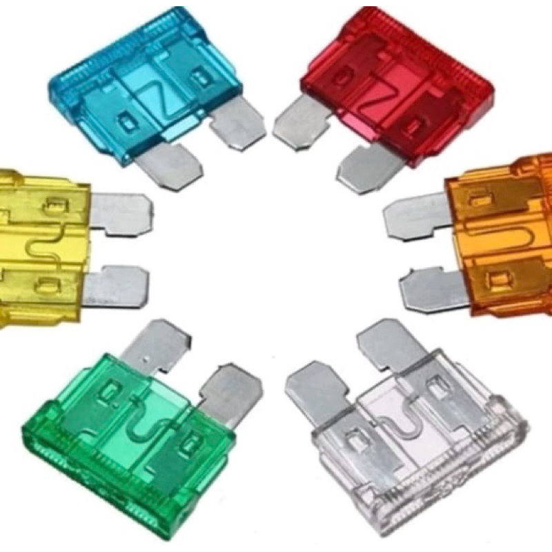Jual Sikring sekring fuse tancap colok 10a 15a 20a besar dan kecil ...