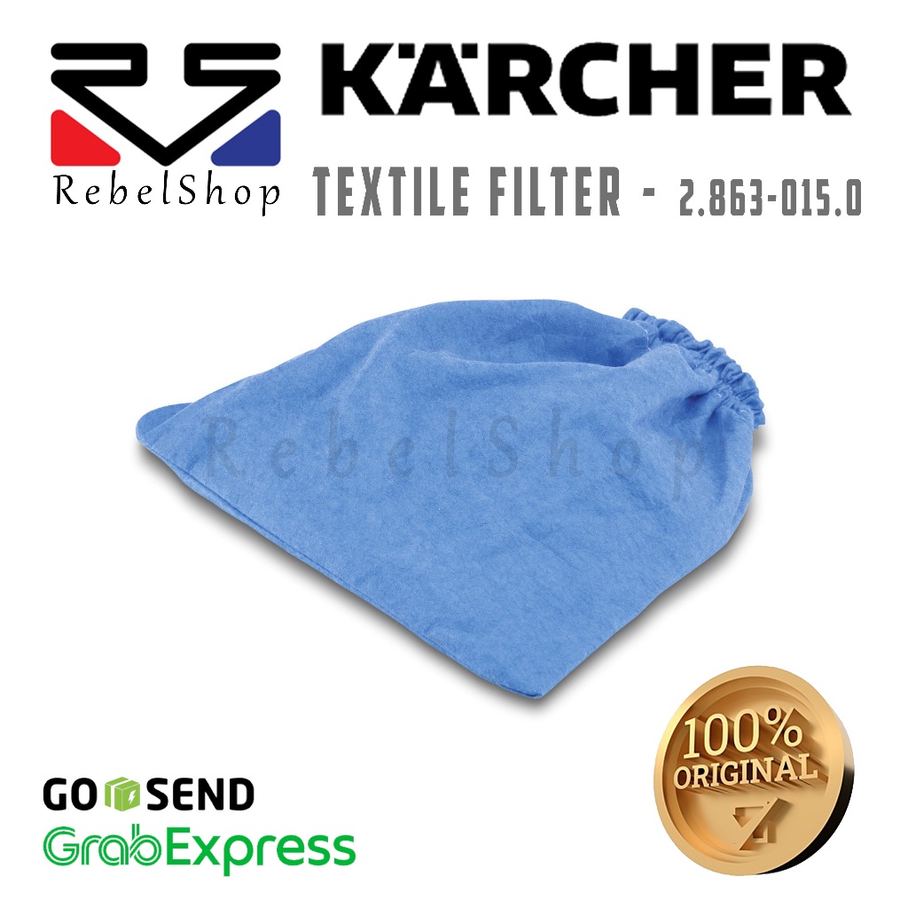 Jual Karcher Textile Filter Blue Packaged Vacuum Cleaner MV 1 / WD 1 ...