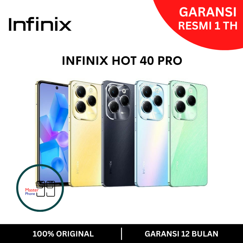 Jual INFINIX HOT 40 PRO 8/256GB 12/256GB NEW GARANSI RESMI FRESH SEGEL ...