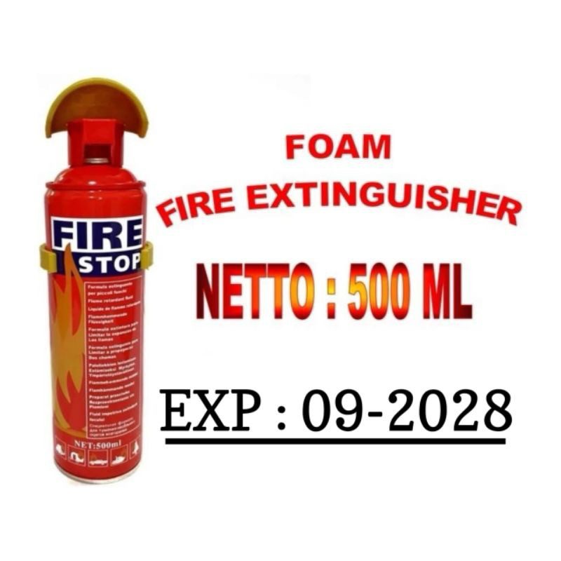 Jual Fire Stop Extinguisher Apar Mini Spray Racun Alat Pemadam | Shopee ...