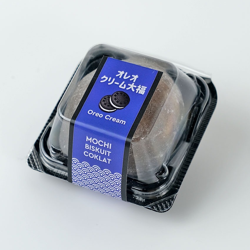 Jual Papaya Japanese Daifuku Mochi O R E O Cream / Rasa Biskuit Coklat ...