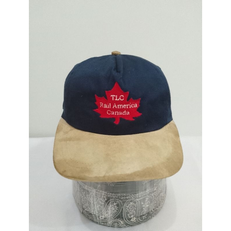 Jual TLC Rail America Canada ( Railroad Cap ) | Shopee Indonesia