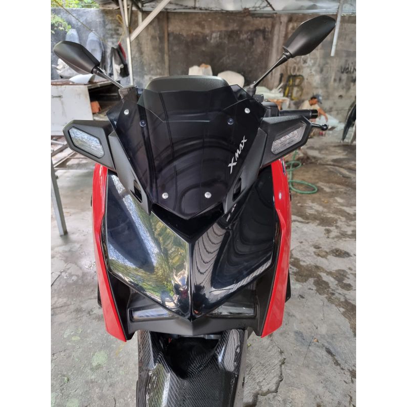 Jual WINSHIELD XMAX NEW VISOR XMAX NEW MODEL V2 MINI TEBAL 4 MILI ...