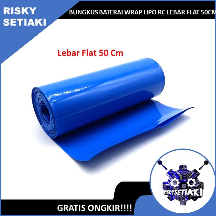 Jual 50CM PVC HEAT SHRINK TUBE WRAP PACK BUNGKUS BATERAI WRAP LIPO RC ...