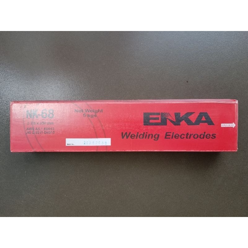 Jual ENKA Kawat Las NK-68 2.6 x 350 mm 5KG | Shopee Indonesia