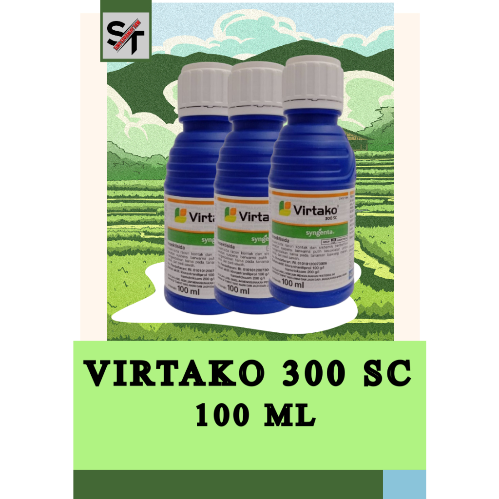 Jual INSEKTISIDA VIRTAKO 300 SC 100 ML | Shopee Indonesia