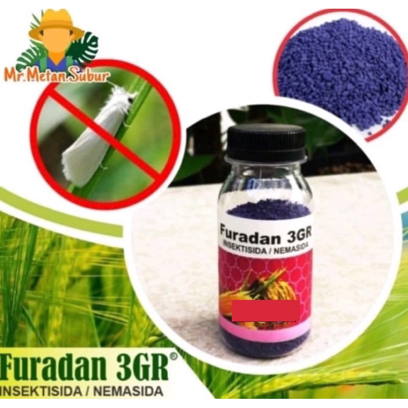 Jual FURADAN ASLI 80 grm lebih OBAT HAMA SEMUT JAMUR DLL kemasan botol ...