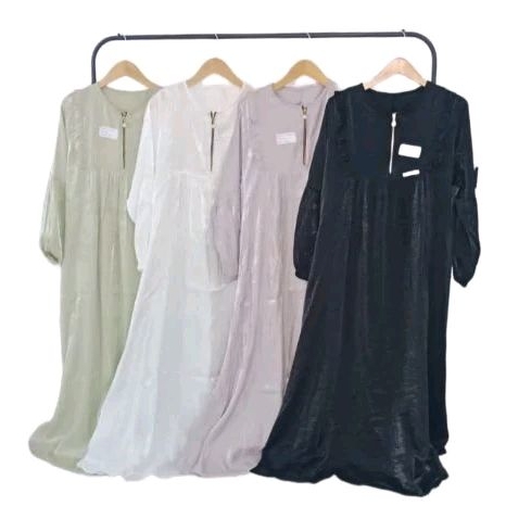 Jual GAMIS SHIMMER SILKY GLAMOR TALI PINGGANG RESLETING PERMATA BUSUI ...