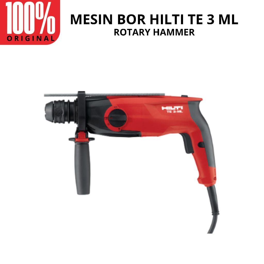 Jual Mesin Bor HILTI TE 3-ML | Hilti Rotary Hammer TE 3-Ml | Shopee Indonesia