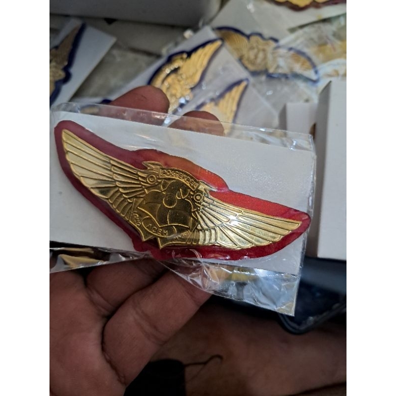 Jual wing poltekpel aceh 8cm begron merah | Shopee Indonesia