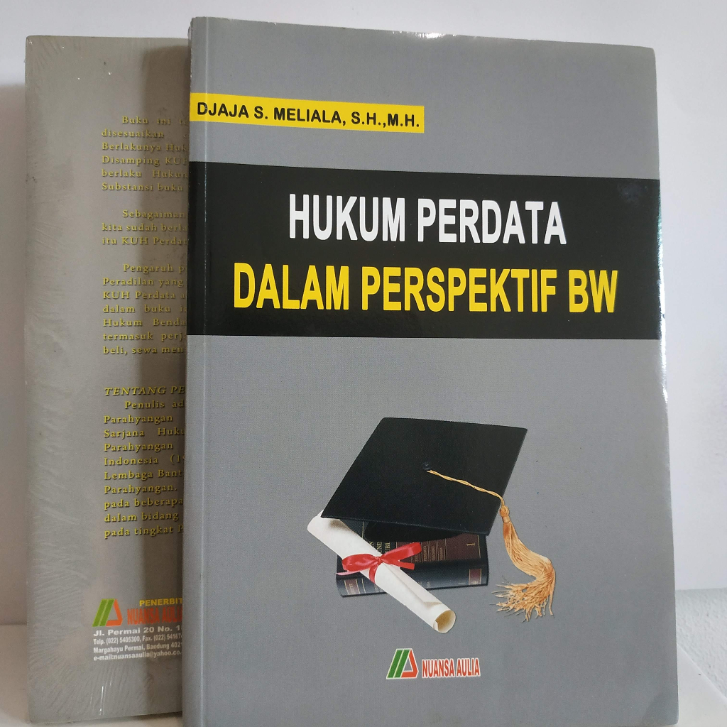 Jual Buku Hukum Perdata dalam Perspektif BW (Djaja S.Meliala SH.,MH) | Shopee Indonesia