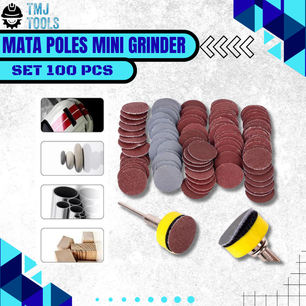 Jual Mata Poles Mini Grinder SET 100pcs Polishing Mata Gerinda Kecil ...