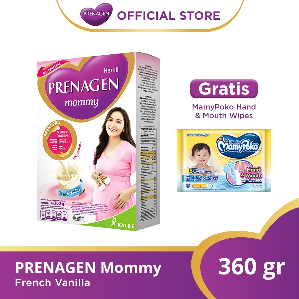 Jual PRENAGEN MOMMY FRENCH VANILLA 360 gr Susu Ibu Hamil | Susu Bumil ...