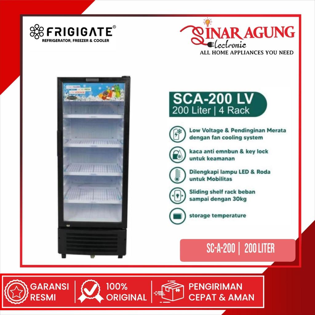 Jual FRIGIGATE SC-A-200 LV SHOWCASE COOLER 200 LITER - GARANSI RESMI ...