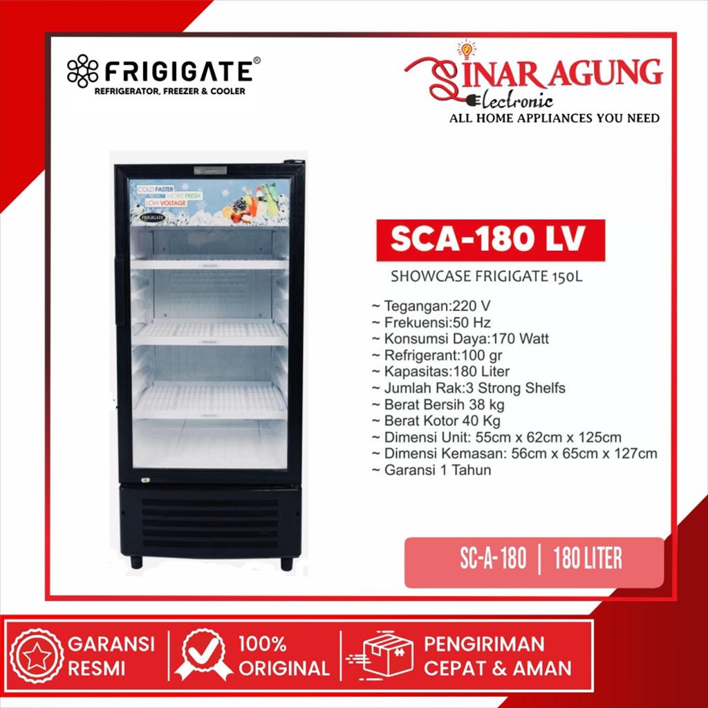 Jual FRIGIGATE SC-A-180 LV SHOWCASE 180 LITER - GARANSI RESMI | Shopee ...