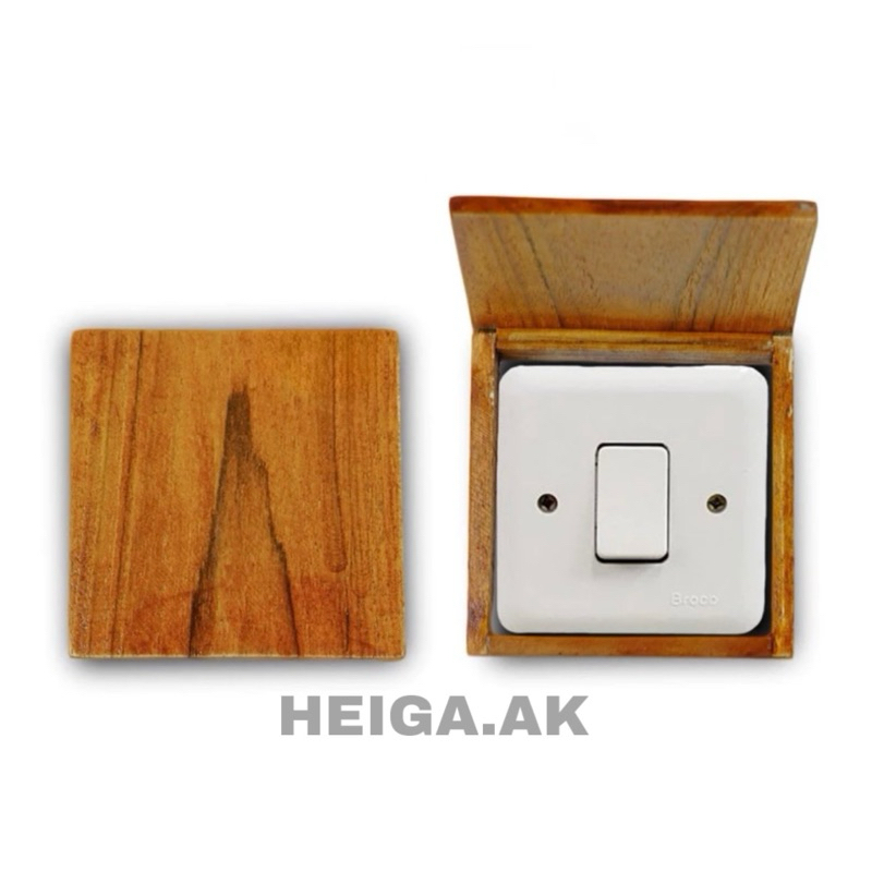 Jual Frame Saklar Kayu Jati 100% | Bingkai Saklar | Dekorasi Dinding ...
