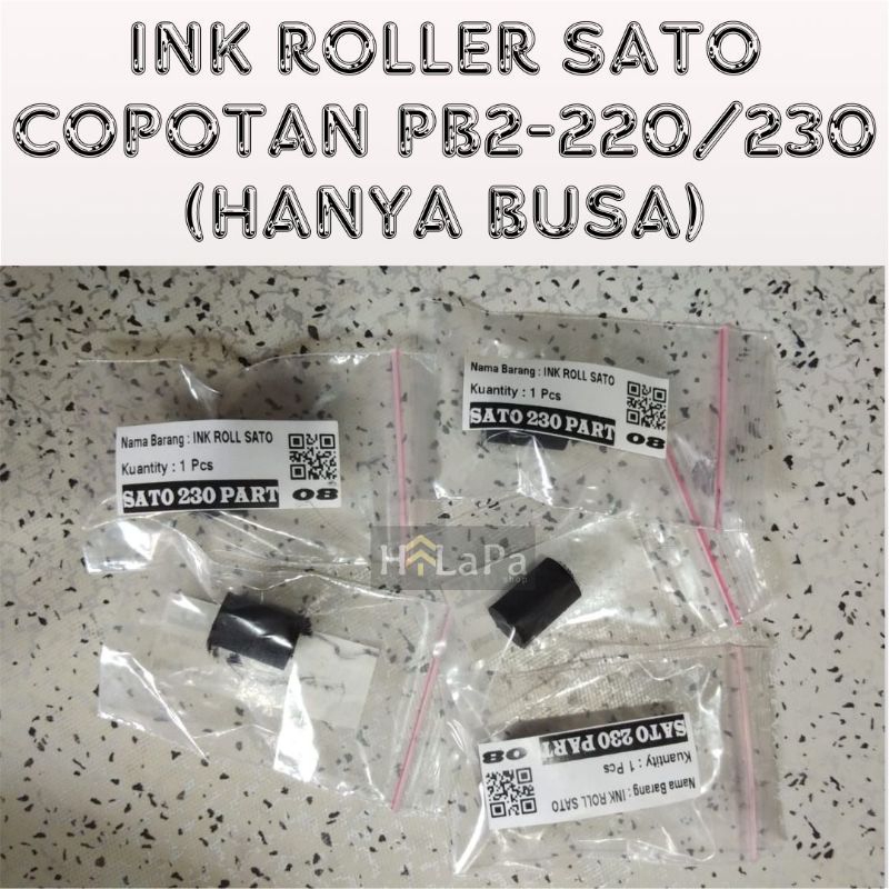 Jual Ink roller Sato original, copotan PB2-220/230 (hanya busa ...