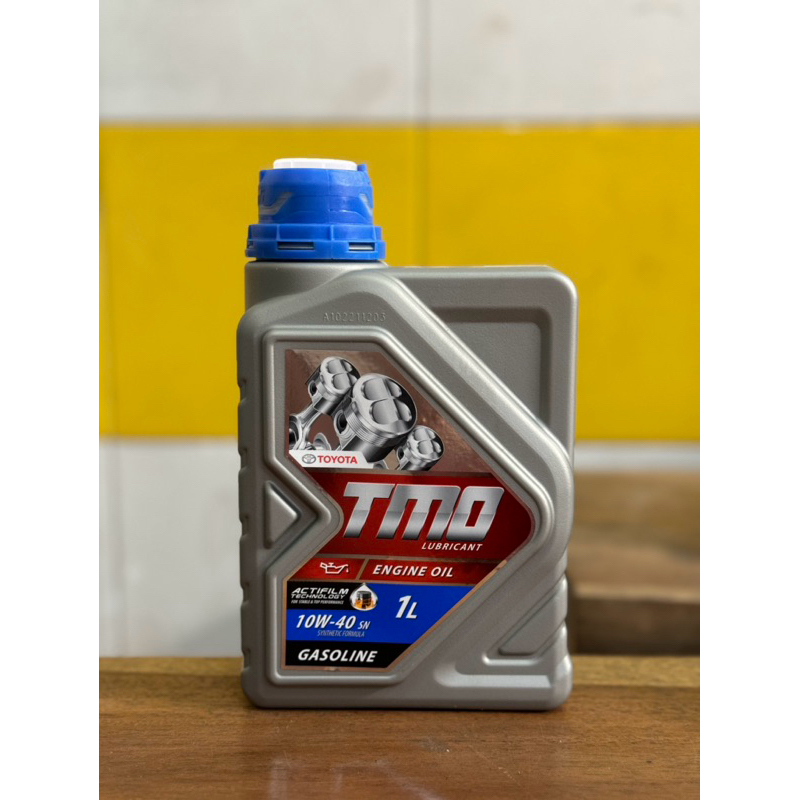 Jual OLI TMO BENSIN 1 L SAE 10w40 TOYOTA MOTOR OIL GASOLINE 1000ml ...