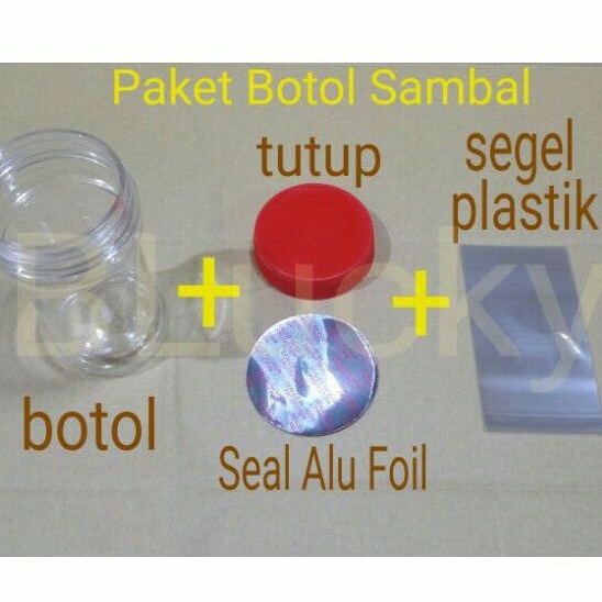 Jual Ready ZOv Paket Hemat Botol Sambal 15ml Berikut Seal Alu Foil dan Segel Plastik | Shopee ...