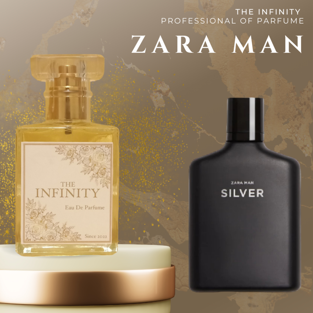 Jual INFINITY - PERFUME ZARA MAN SILVER ORIGINAL | Shopee Indonesia