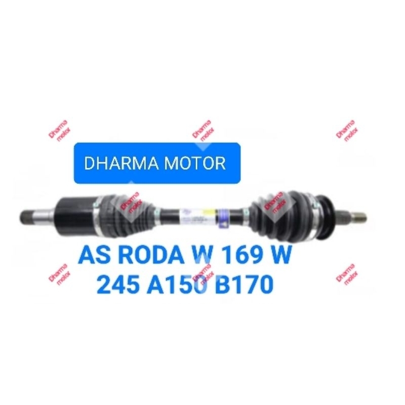 Jual AS RODA W169 W245 A150 B 170 KIRI AS RODA MERCY DRIVE SHAFT AXLE ...
