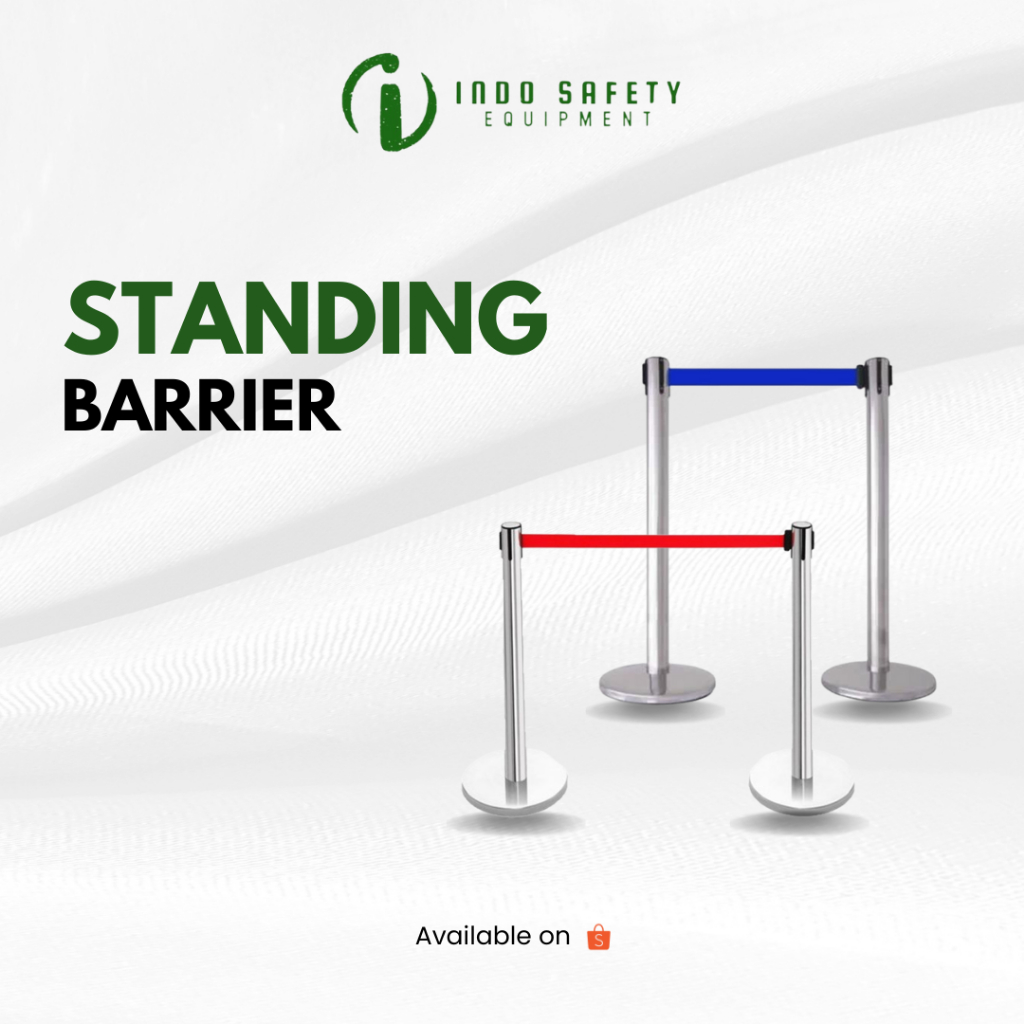 Jual Standing Barrier / Tiang Antrean 2 Meter | Shopee Indonesia