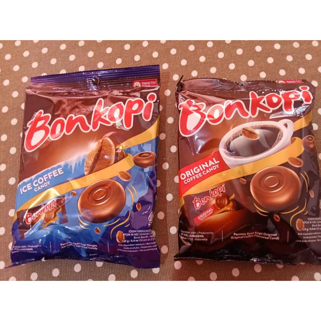 Jual permen bonkopi 125g(50)pcs | Shopee Indonesia