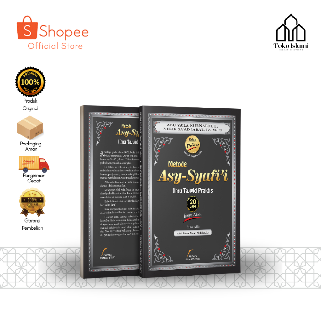 Jual METODE ASY SYAFII - ILMU TAJWID PENERBIT PRAKTIS PUSTAKA IMAM ASY ...