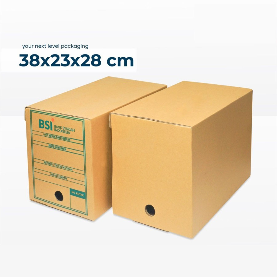 Jual Box Arsip Kardus File Dus BSI File Box Penyimpanan Dokumen Ukuran 38x23x28 cm | Shopee ...