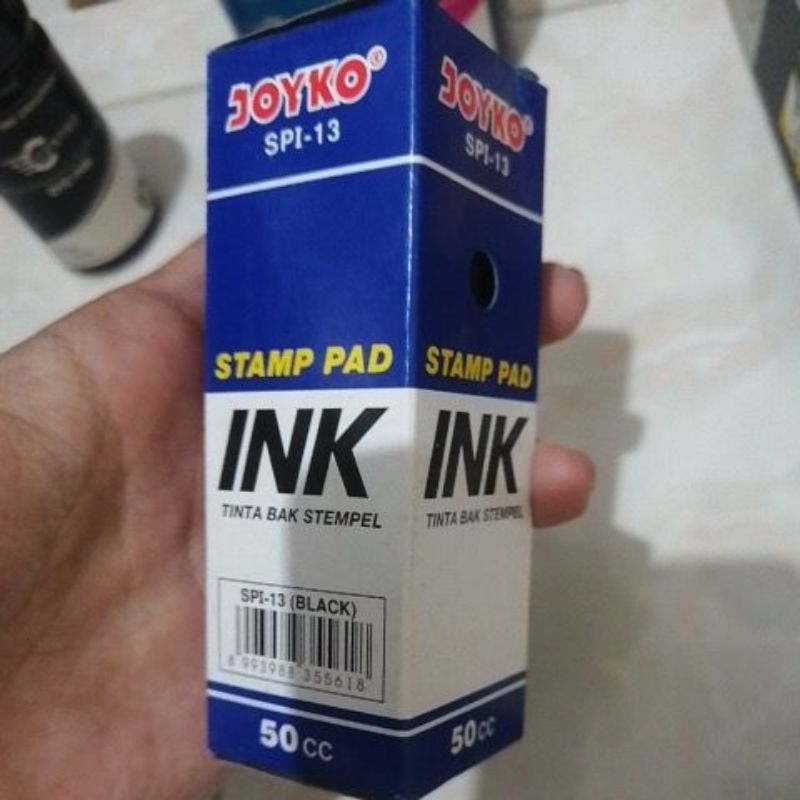 Jual Stampad ink tinta Stempel joyko hitam 50cc | Shopee Indonesia