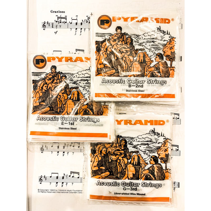 Jual SENAR GITAR AKUSTIK PYRAMID TALI GITAR AKUSTIK PYRAMID SENAR GITAR ...