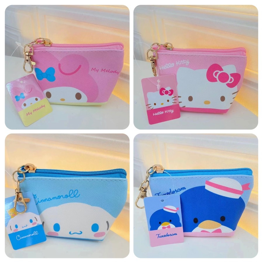 Jual Dompet Koin Sanrio Cinnamoroll Melody Kuromi Hello Kitty Tuxedosam ...