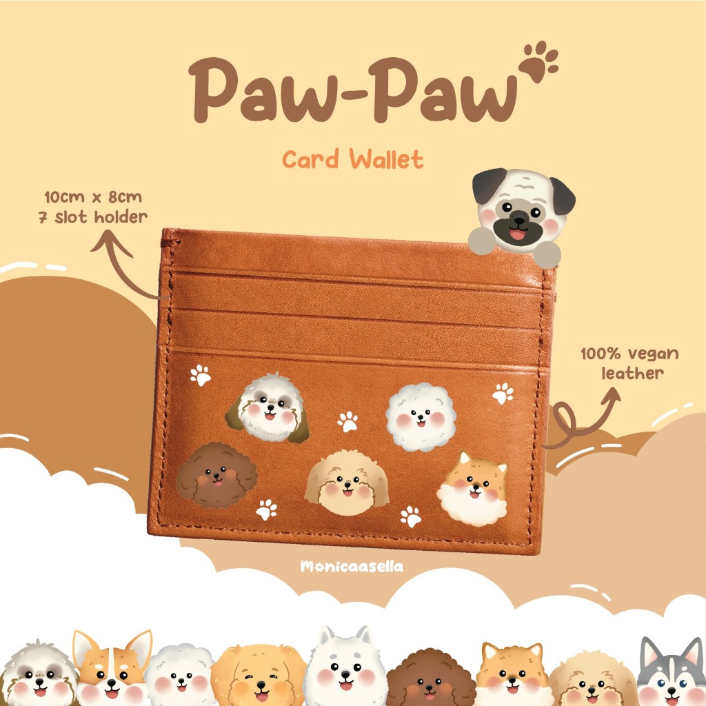 Jual Dog wallet card holder | Shopee Indonesia