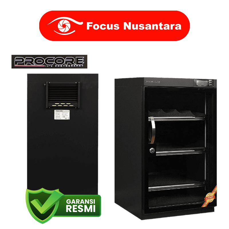 Jual PROCORE PC-90S 90L Electronic Dry Cabinet Dry Box PC 90S 90 liter Camera GARANSI RESMI ...
