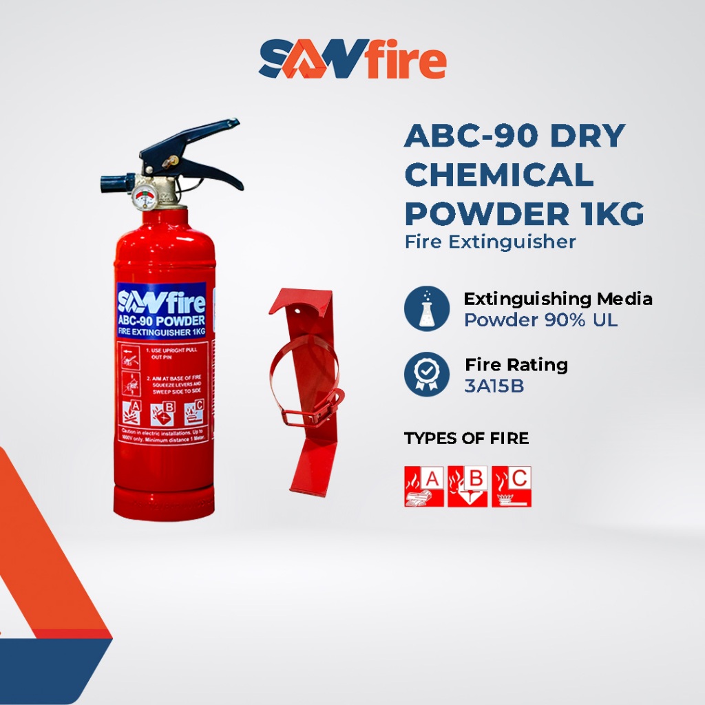 Jual APAR POWDER 90% ALAT PEMADAM API RINGAN EXTINGUISHER SANFire FP1 ...