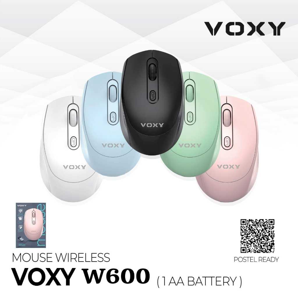 Jual mouse wireless w600 mos voxy W600 | Shopee Indonesia