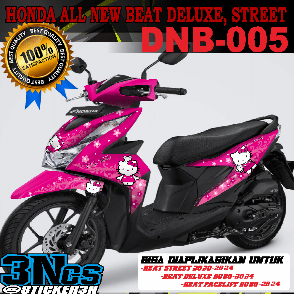 Jual Decal Beat Deluxe 2021, sticker beat 2022, setiker beat 2023 ...