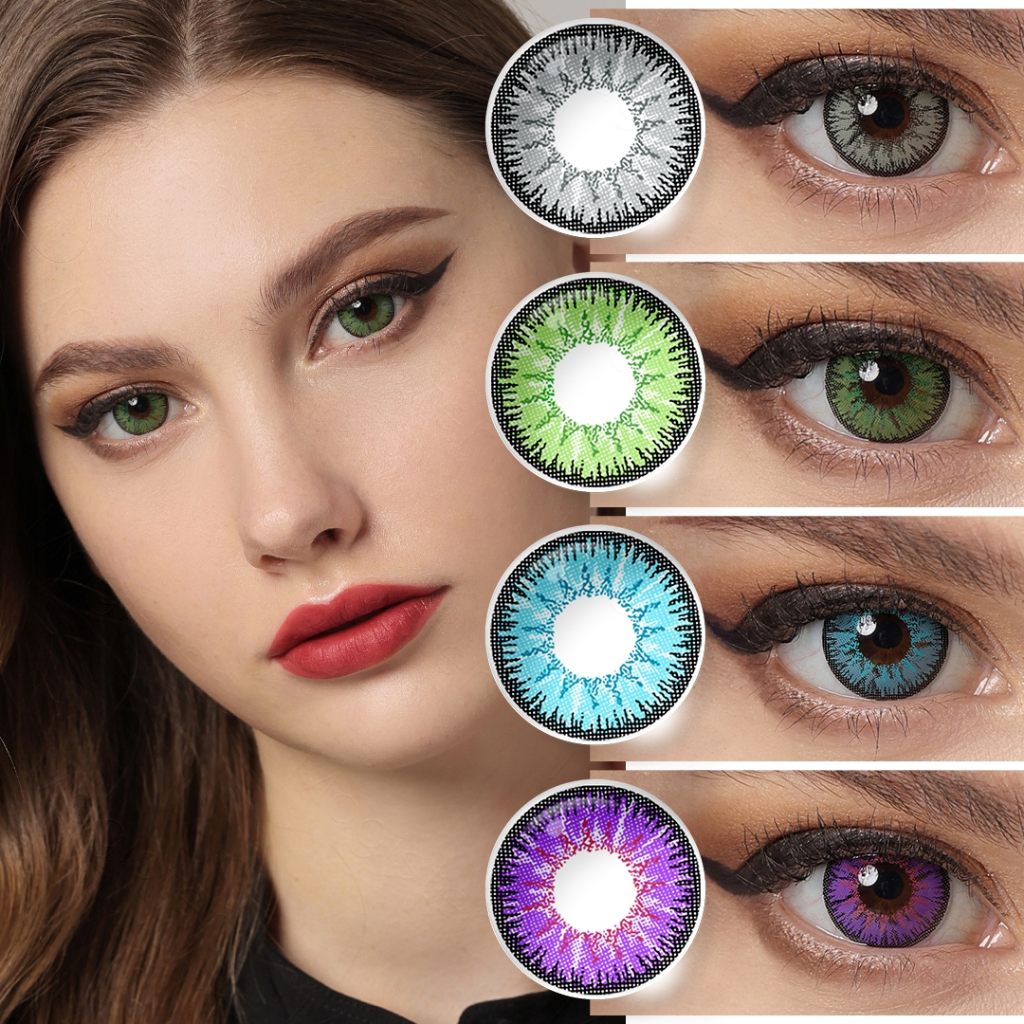 Jual Softlens Murah Lensa Kontak Warna Grey Soflens Minus 0.00 Soflen ...
