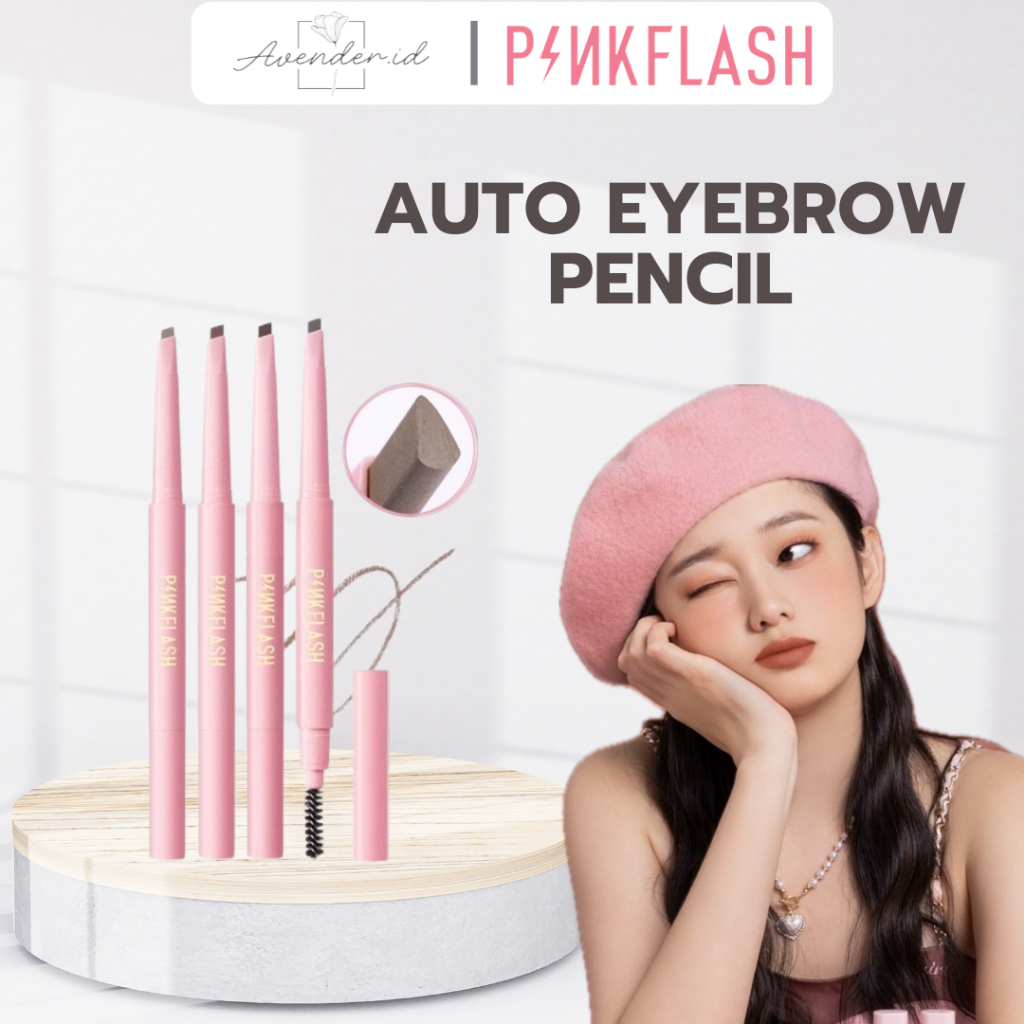 Jual (GET 1 GIFT) PINKFLASH Automatic Eyebrow Pencil, pensil alis pinkflash waterproof tahan ...
