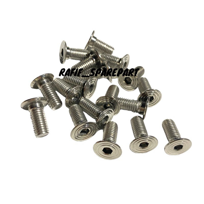 Jual BAUT MONEL BAUT PIRINGAN CAKRAM MOTOR BERBAHAN STAINLIS | Shopee ...