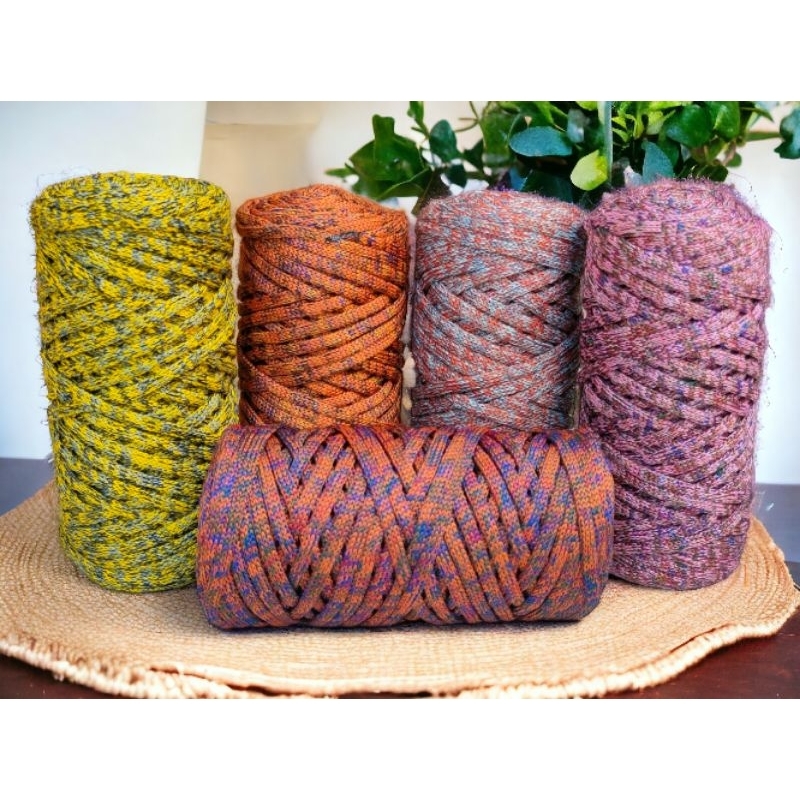 Jual BENANG RAJUT POLYESTER POLY KUR SEMBUR / BENANG RAJUT / TALI KUR ...