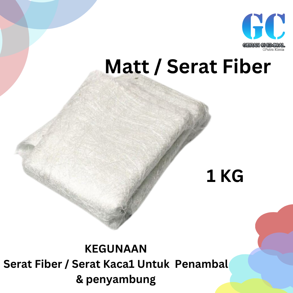 Jual MATT / FIBERGLASS / SERAT FIBER 1KG | Shopee Indonesia