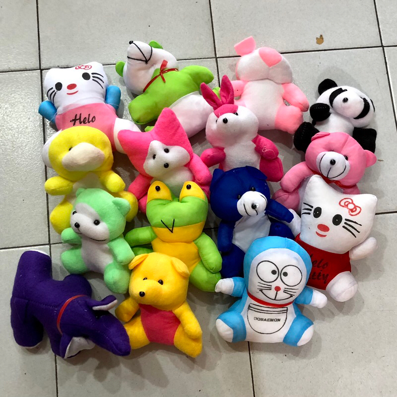 Jual Boneka Mini obral lucu buket wisuda kecil murah boneka mesin capit ...