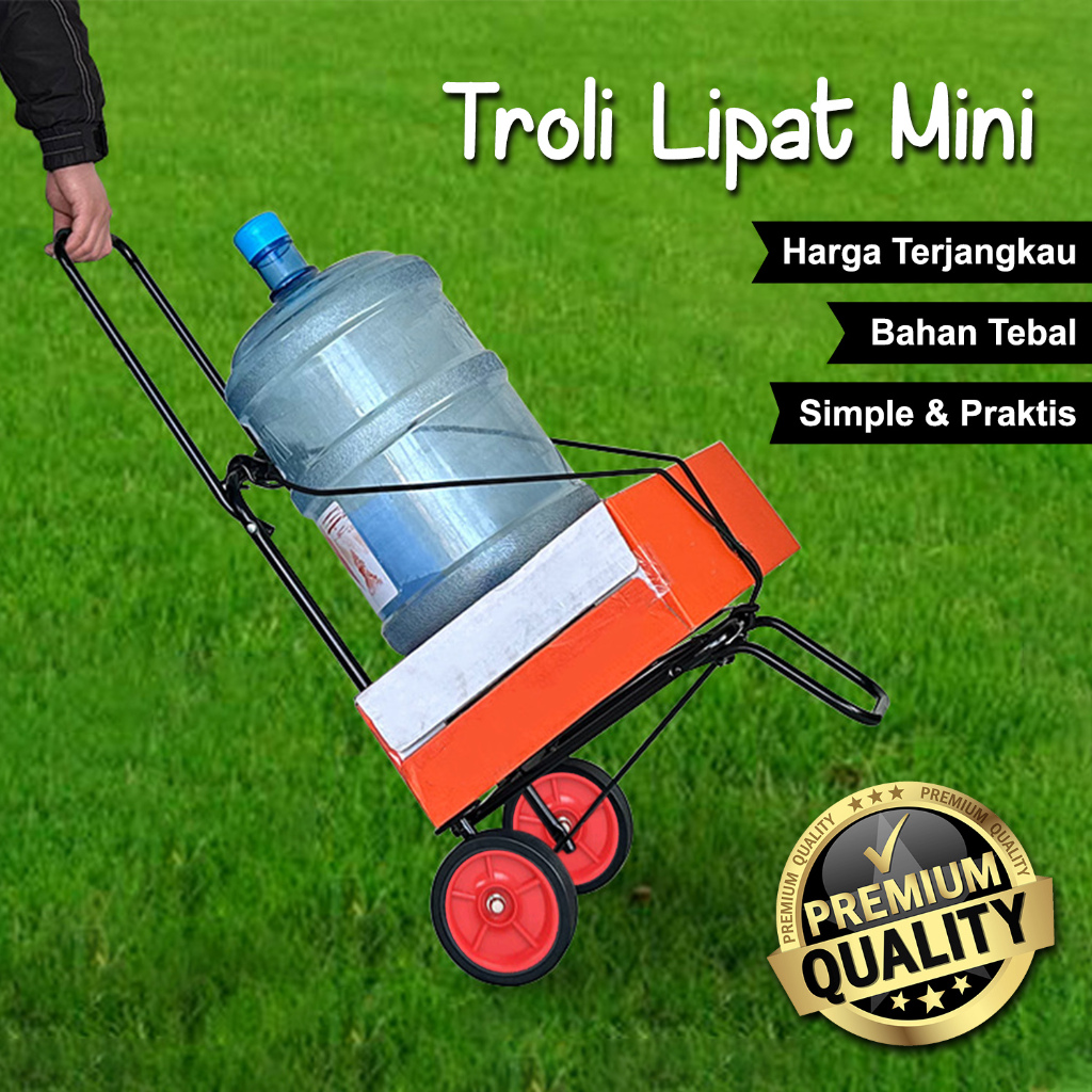 Jual Trolley Barang Serbaguna Mini Termurah Troli Lipat Galon Aqua Gas ...