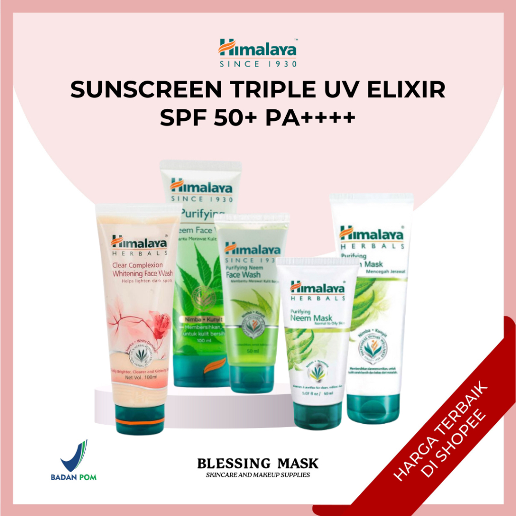 Jual Himalaya Purifying Neem Face Wash | Neem Face Mask | Shopee Indonesia
